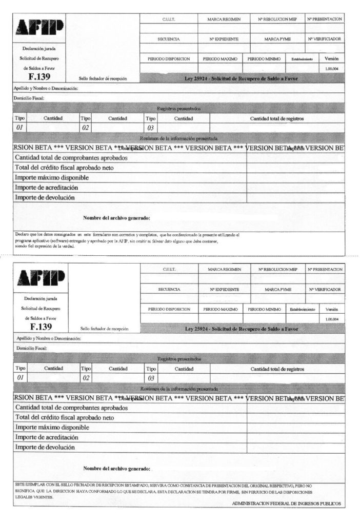 Formulario 2022 AFIP Declaración Jurada 【November del 2024