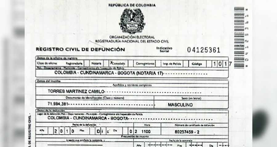 Certificado Registro Civil de Nacimiento en Colombia 【2024
